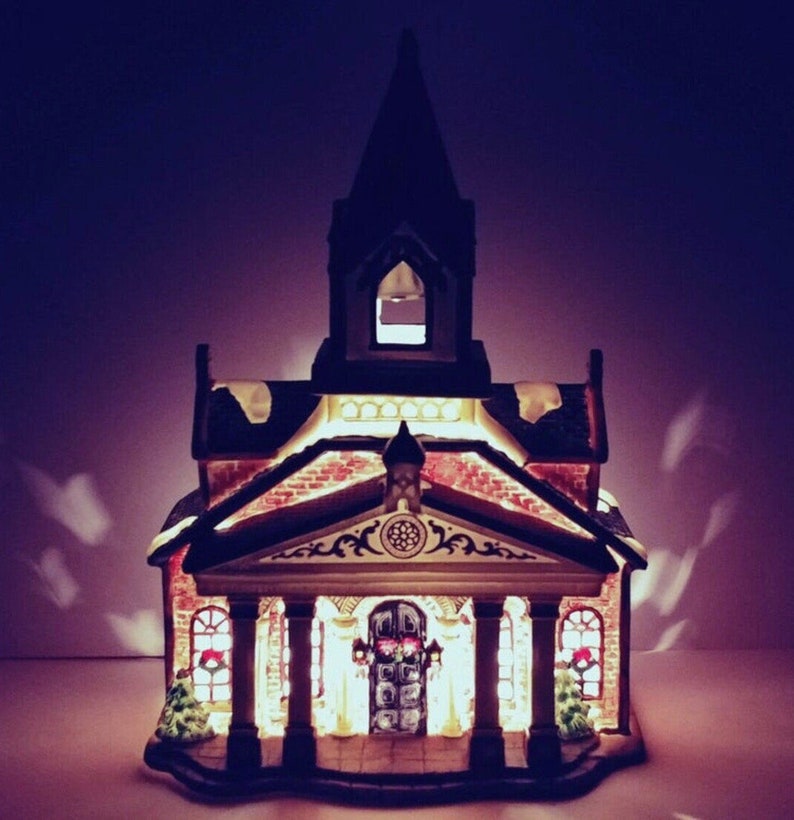 13 Tall Ceramic Bisque Painted Gilded & Lighted Tutor - Etsy