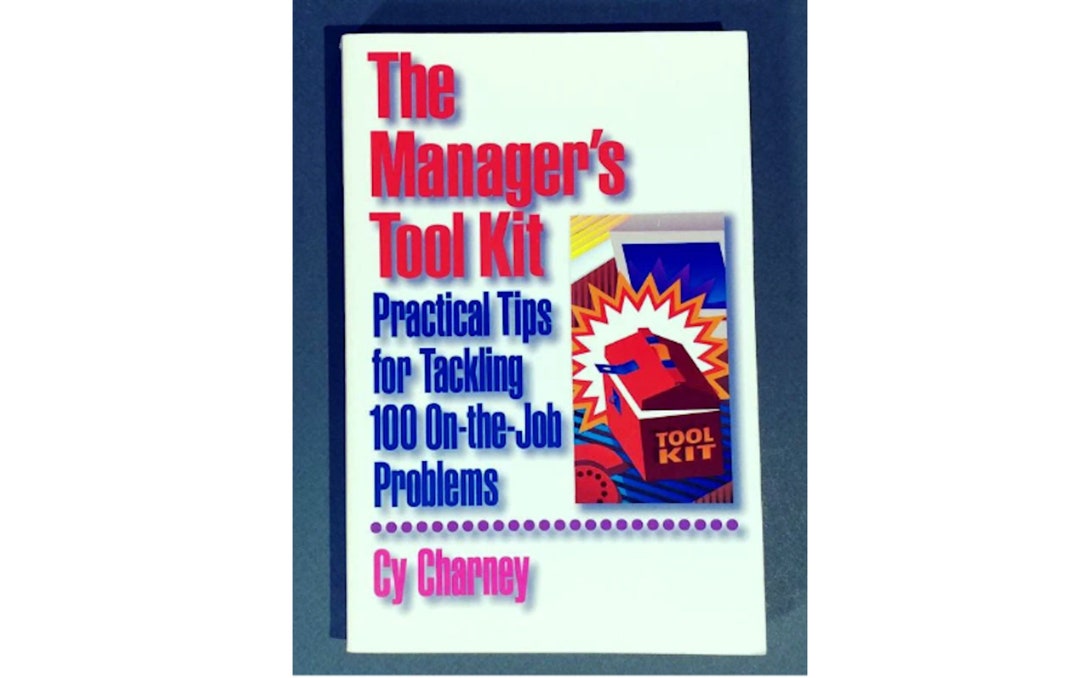 The Manager's Tool Kit Paperback Book Self Help Work Management Office ...