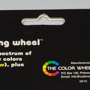 Small Size Color Wheel by Cmy Primary /beginner to Advance Art Supply ...