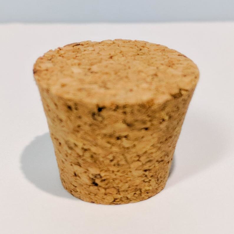 Small Size Natural Taper Bottle Corks Lab Vial Stopper Jar Top - Etsy