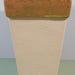1950s 8" Tall SIA Floral Vase, Sand Textured Stucco, Mid-century Modern ...