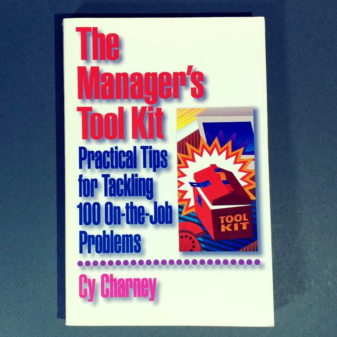 The Manager's Tool Kit Paperback Book Self Help Work | Etsy