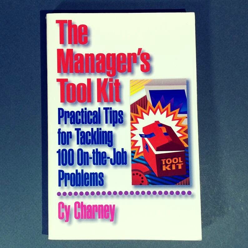 The Manager's Tool Kit Paperback Book Self Help Work - Etsy