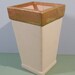 1950s 8" Tall SIA Floral Vase, Sand Textured Stucco, Mid-century Modern ...