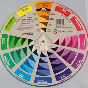 Small Size Color Wheel by Cmy Primary /beginner to Advance Art Supply ...