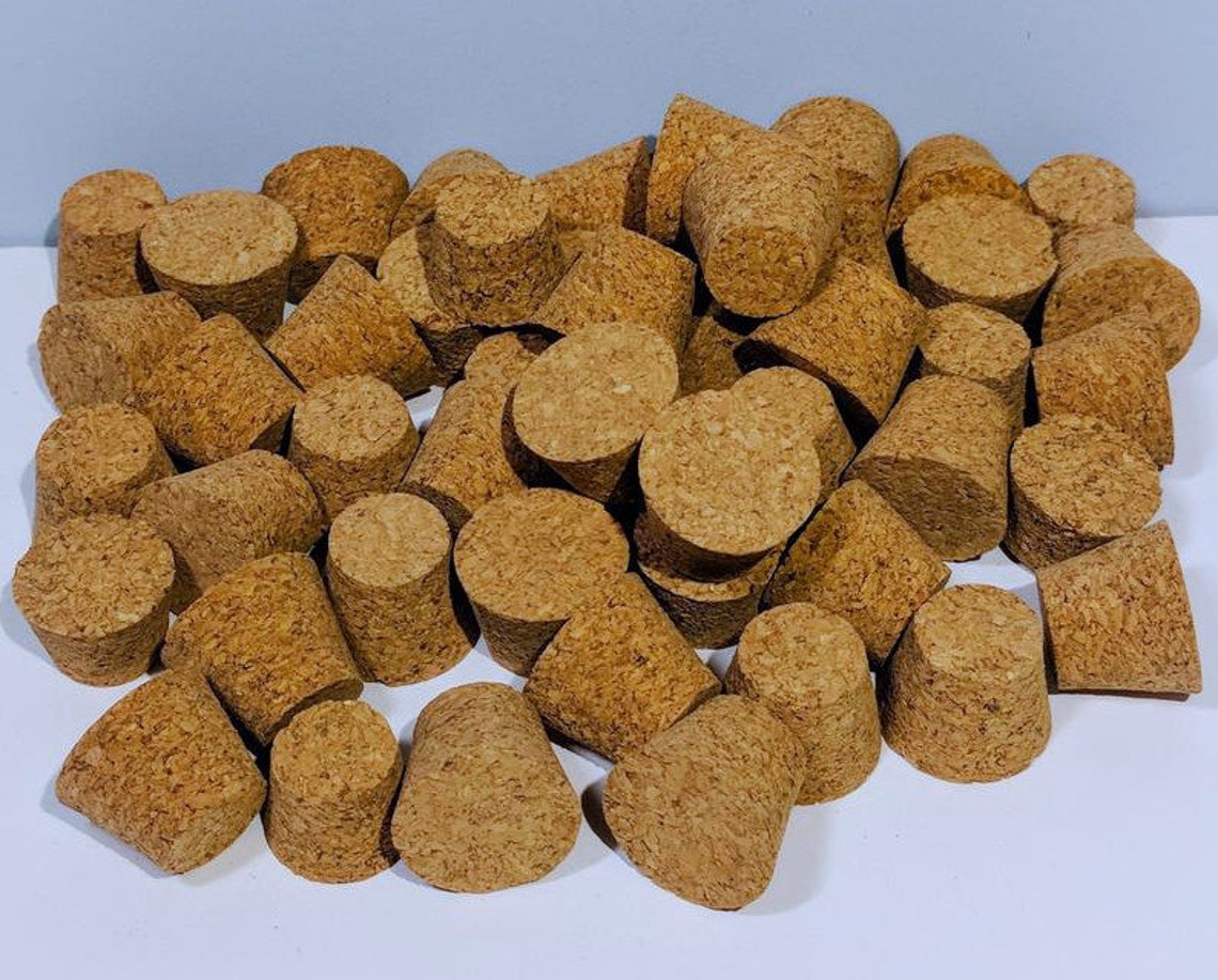 Small Size Natural Taper Bottle Corks Lab Vial Stopper Jar Top - Etsy