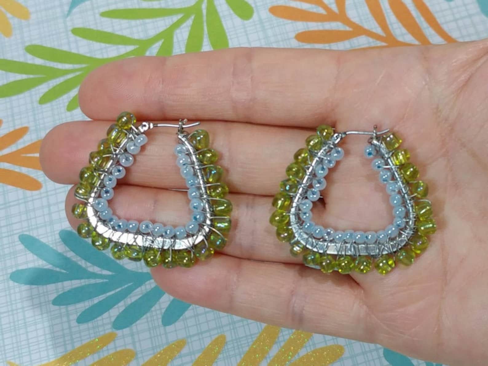Silver Mirrored Glass Tile Mosaic Wood Jewelry Trinkets Square - Etsy