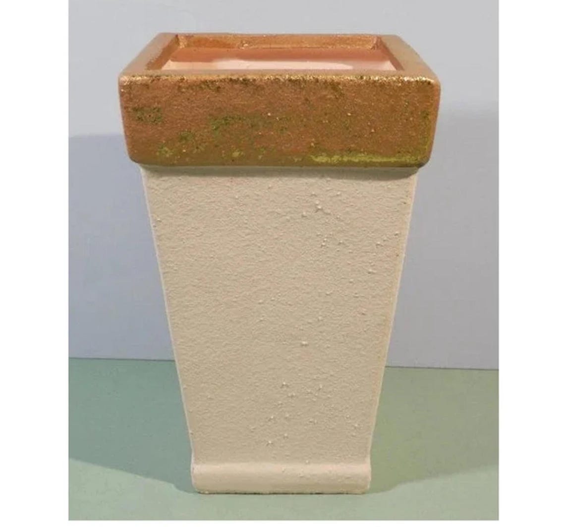 1950s 8" Tall SIA Floral Vase, Sand Textured Stucco, Mid-century Modern ...
