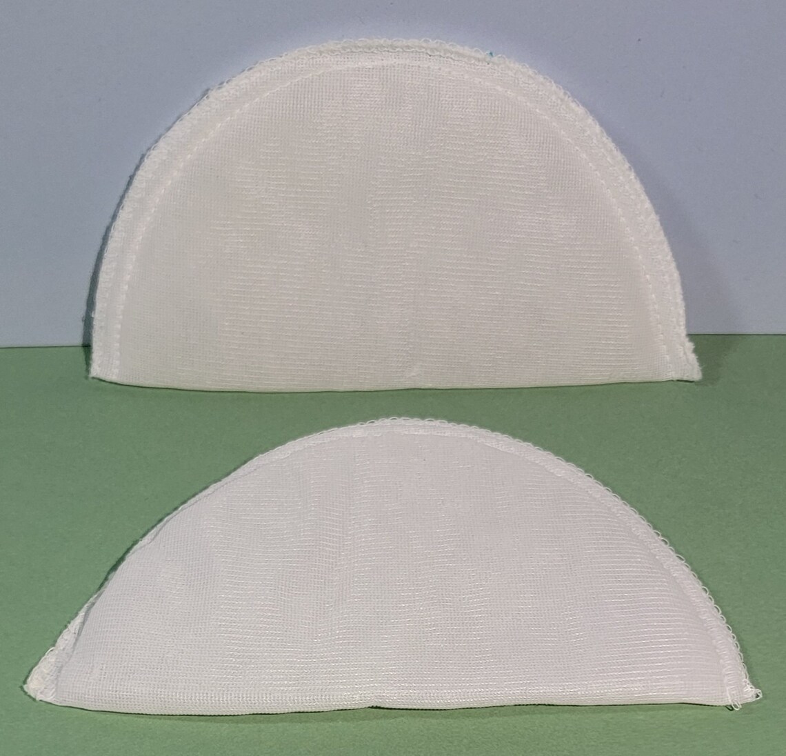5 Pair Fabric Covered Foam Shoulder Pads Solid Color Inserts - Etsy