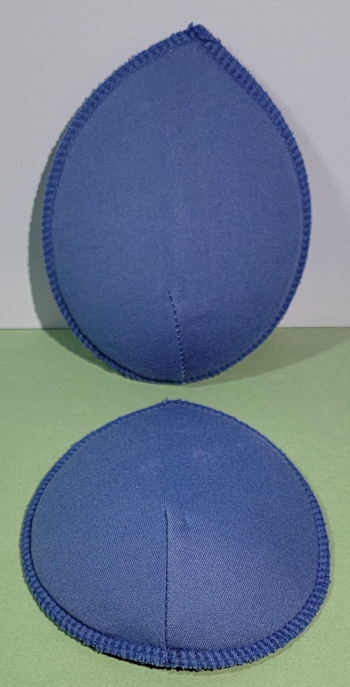 5 Pair Fabric Covered Foam Shoulder Pads Solid Color Inserts - Etsy