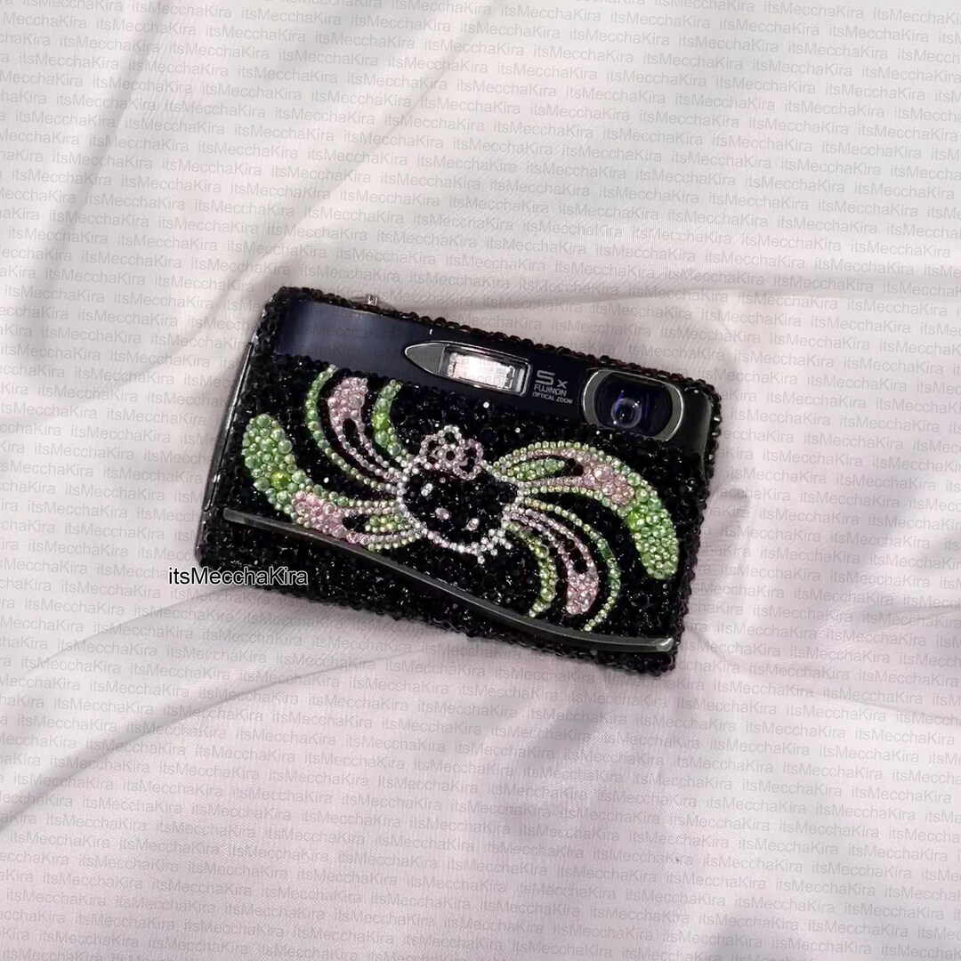 Vintage Bedazzled Y2k Digital Camera Rhinestone Bling Kitty 2000s - Etsy