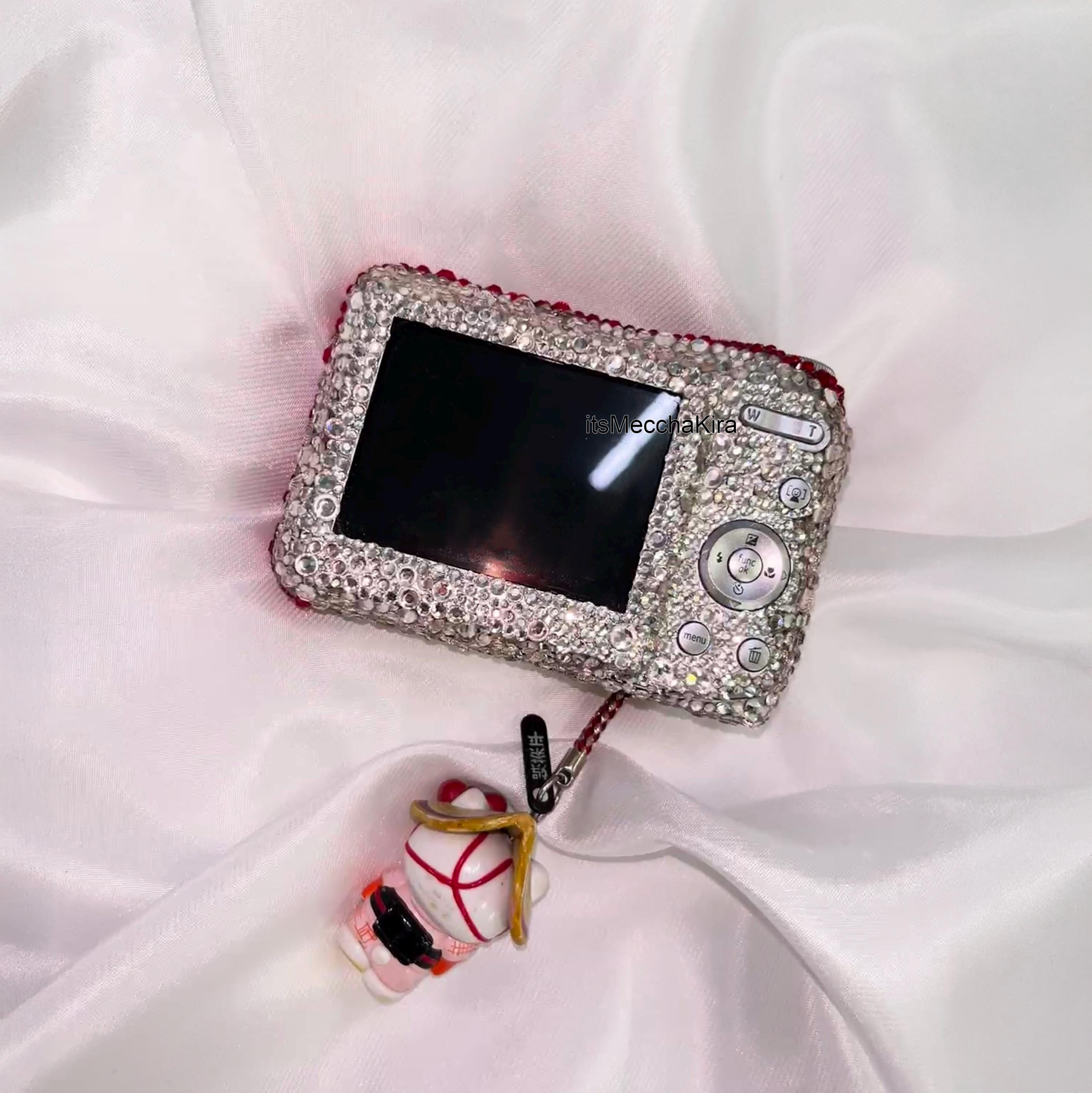 Vintage Bedazzled Y2k Digital Camera Rhinestone Bling Awa Odori Japanese - Etsy