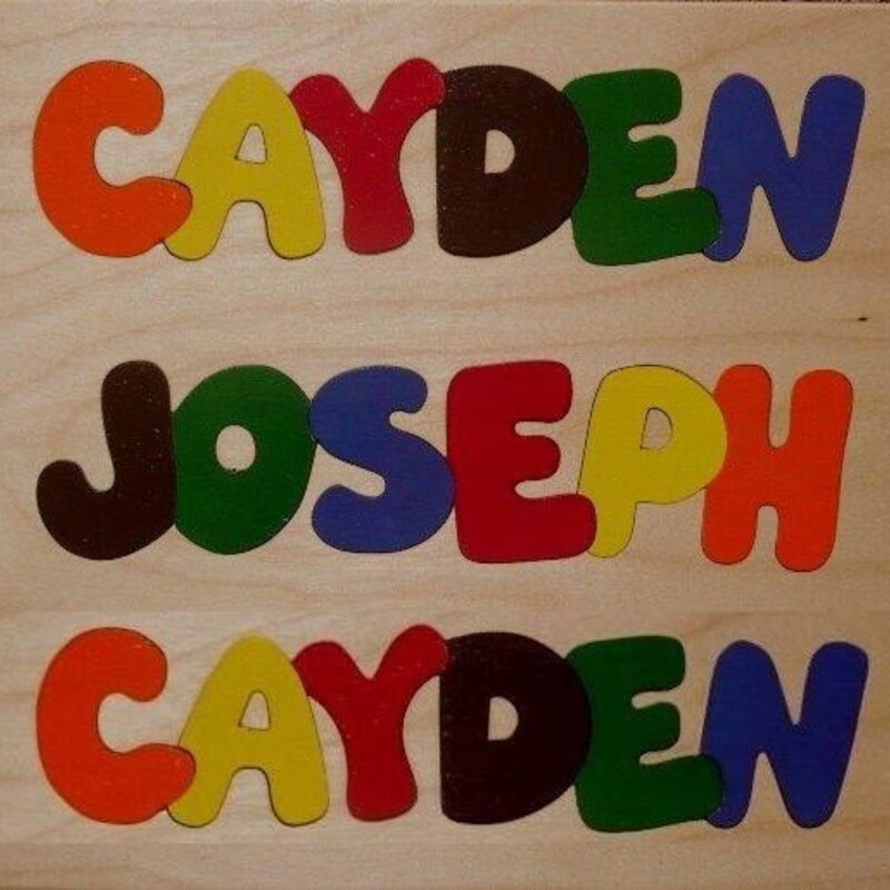 Name Puzzles - Etsy
