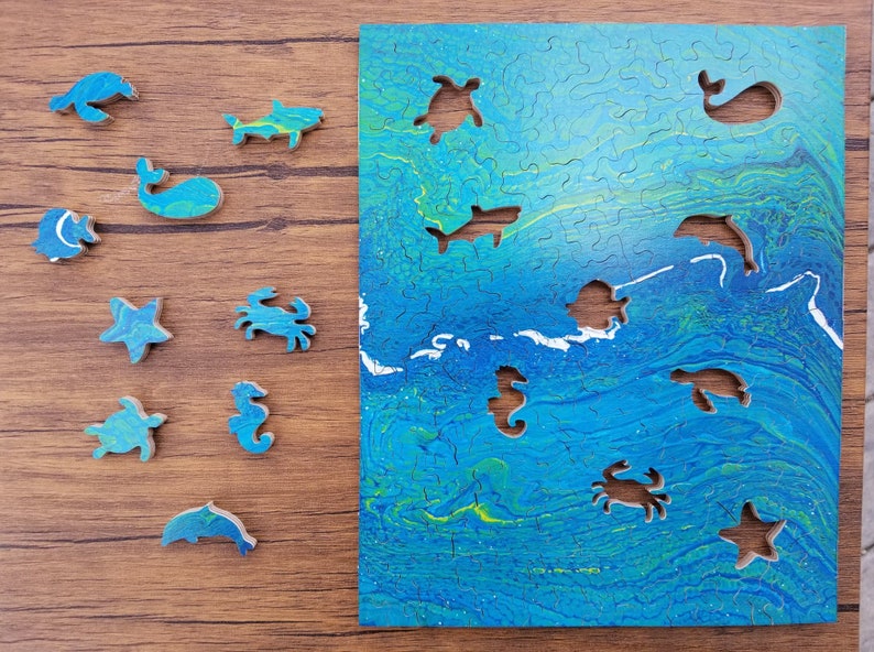 Wooden Puzzle Gift Certificate | Etsy