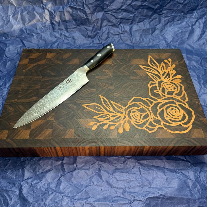 Inlay Chopping Block - Etsy