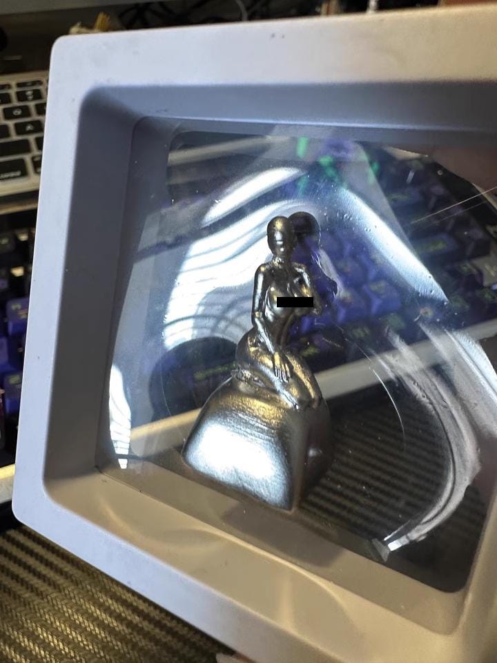 Kongshanji Mechanical Keyboard Keycaps, Creative Trend Cyber Art, 3D ...