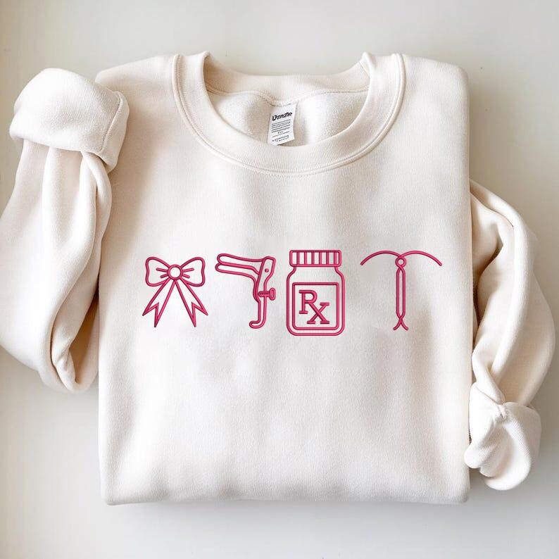 OBGYN Embroidery Design, Medical Icons Embroidery File, Gynecologist ...