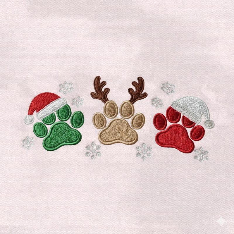 Reindeer Paw Prints - Etsy