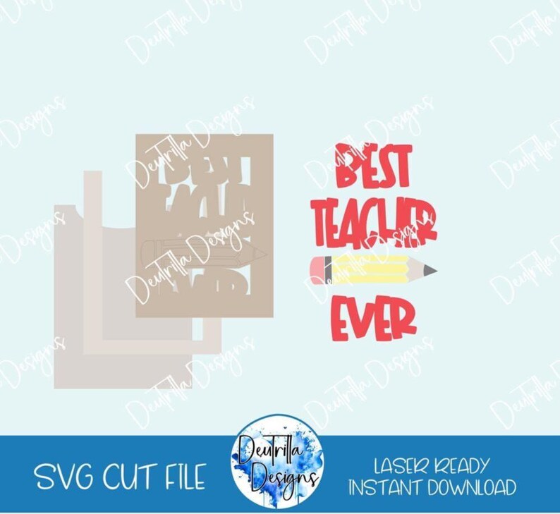Teacher Appreciation SVG | Teacher Appreciation Gift Card Holder SVG ...