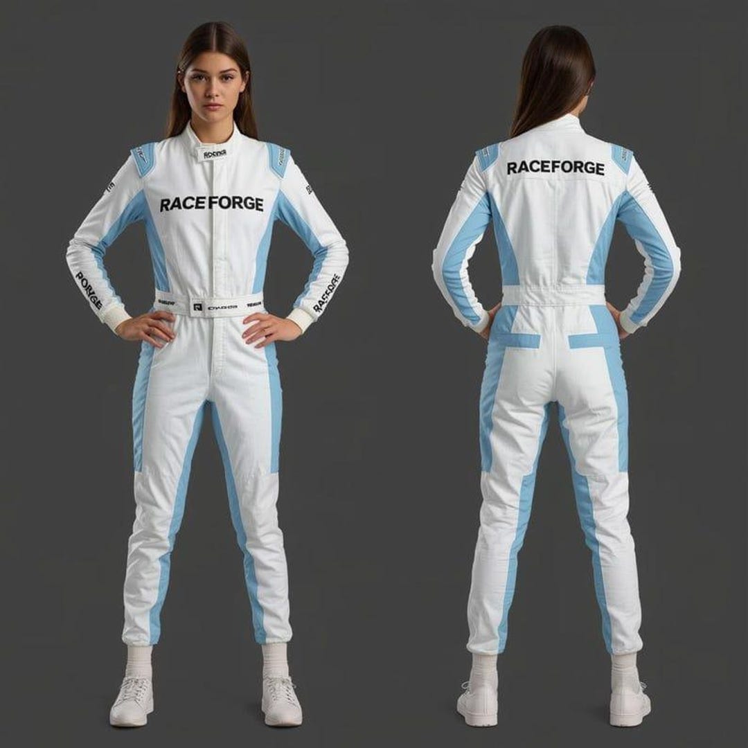 Unique Design for Girls, Kart Racing Suit, F1 Ferrari 2025 Go Kart ...