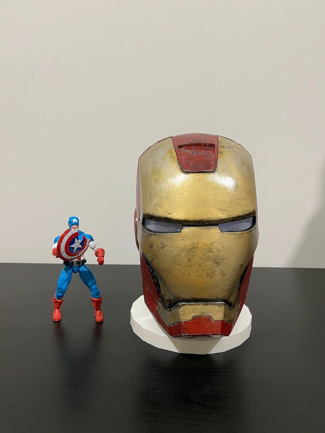Battle-worn Iron Man Mark 3 Helmet for Cosplay or Display - Etsy