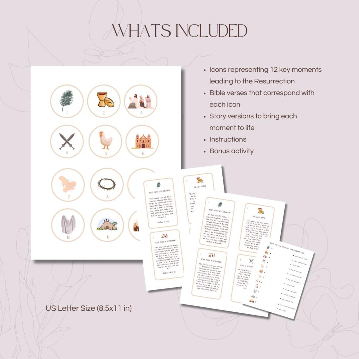 Resurrection Eggs Easter Activity, Printable Canva Easter Activity ...