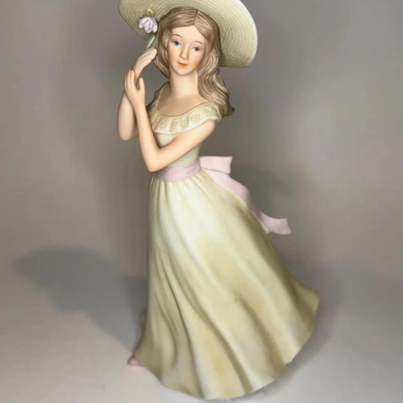 Porcelain Elegant Lady - Etsy