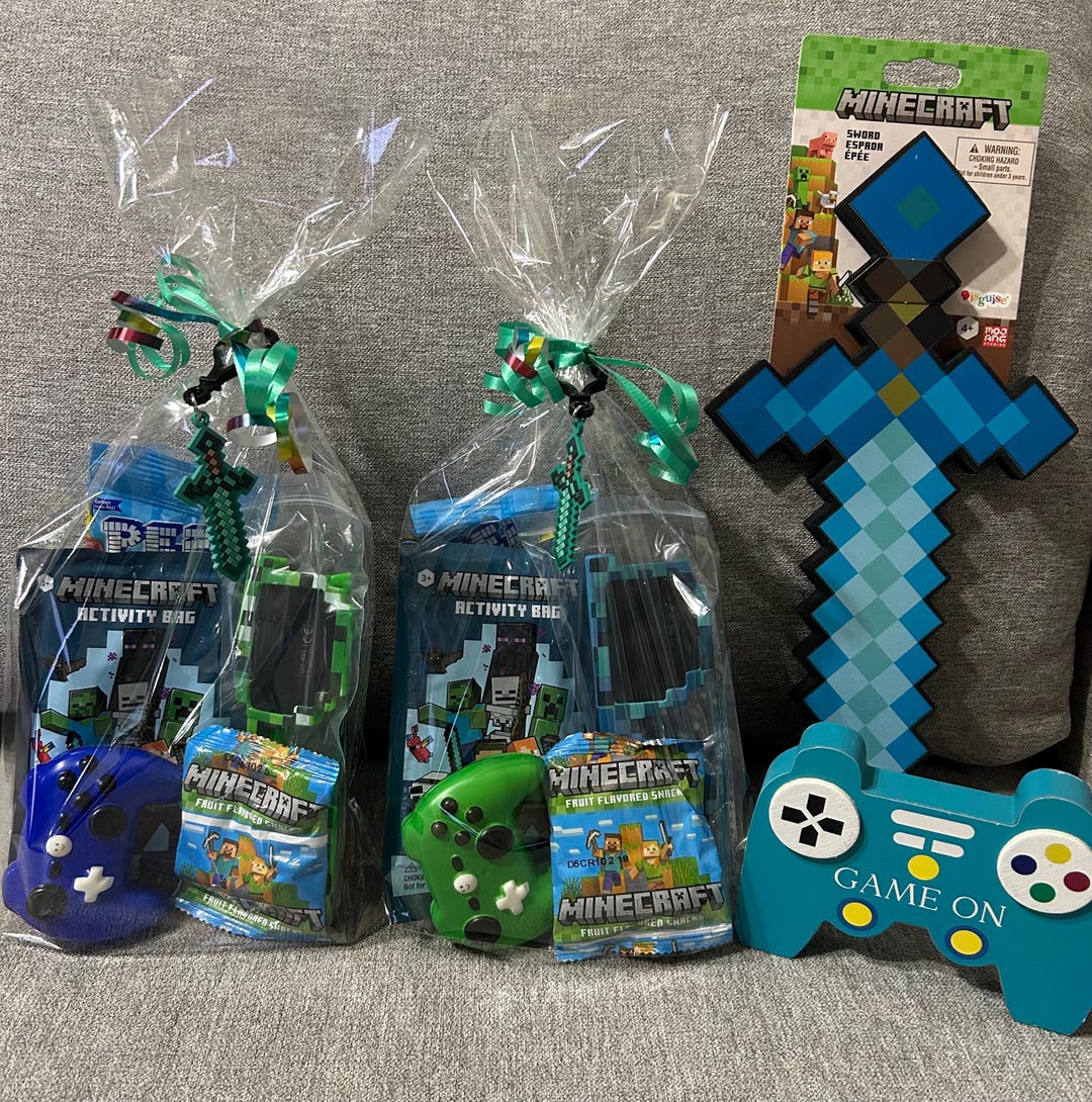 Minecraft Pre-filled Party Bags! - Etsy