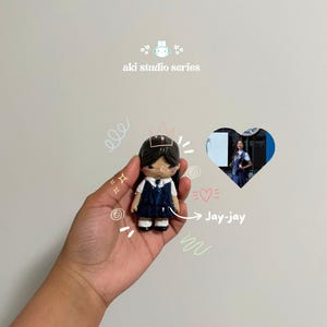 Personalized Custom Hirono-inspired Figurine | Handmade With Air Dry ...