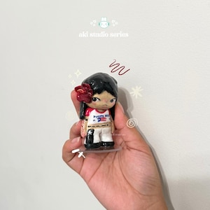 Personalized Custom Hirono-inspired Figurine | Handmade With Air Dry ...