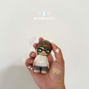 Personalized Custom Hirono-inspired Figurine | Handmade With Air Dry ...