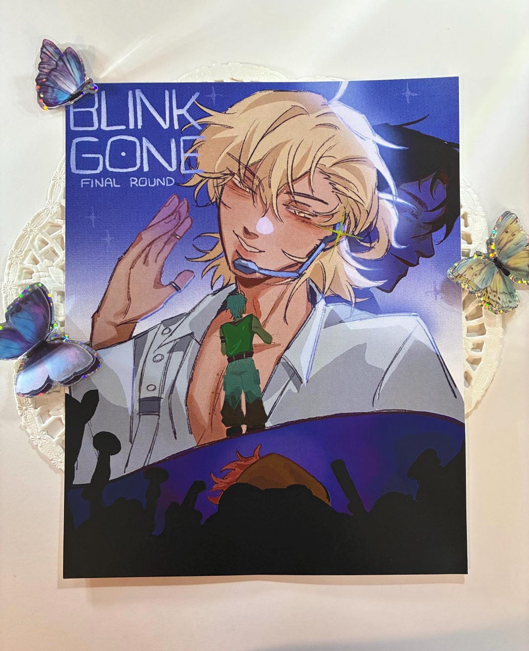Alien Stage Blink Gone Print - Etsy
