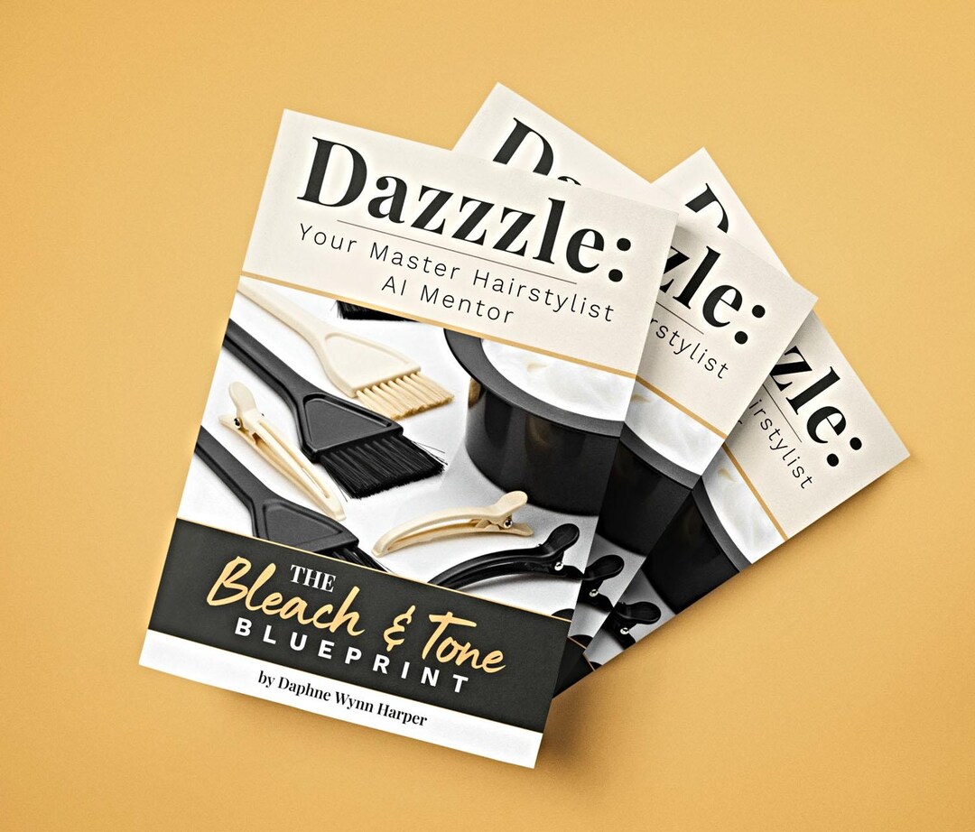 The Bleach & Tone Blueprint, Digital Hair Color Ebook, AI Hair Mentor ...