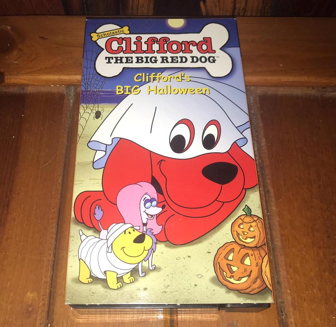 Clifford the Big Red Dog - Clifford's Big Halloween (VHS, 2002 ...