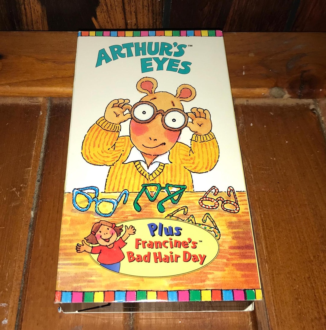 VHS Arthur - Arthurs Eyes (VHS, 1997) - Etsy