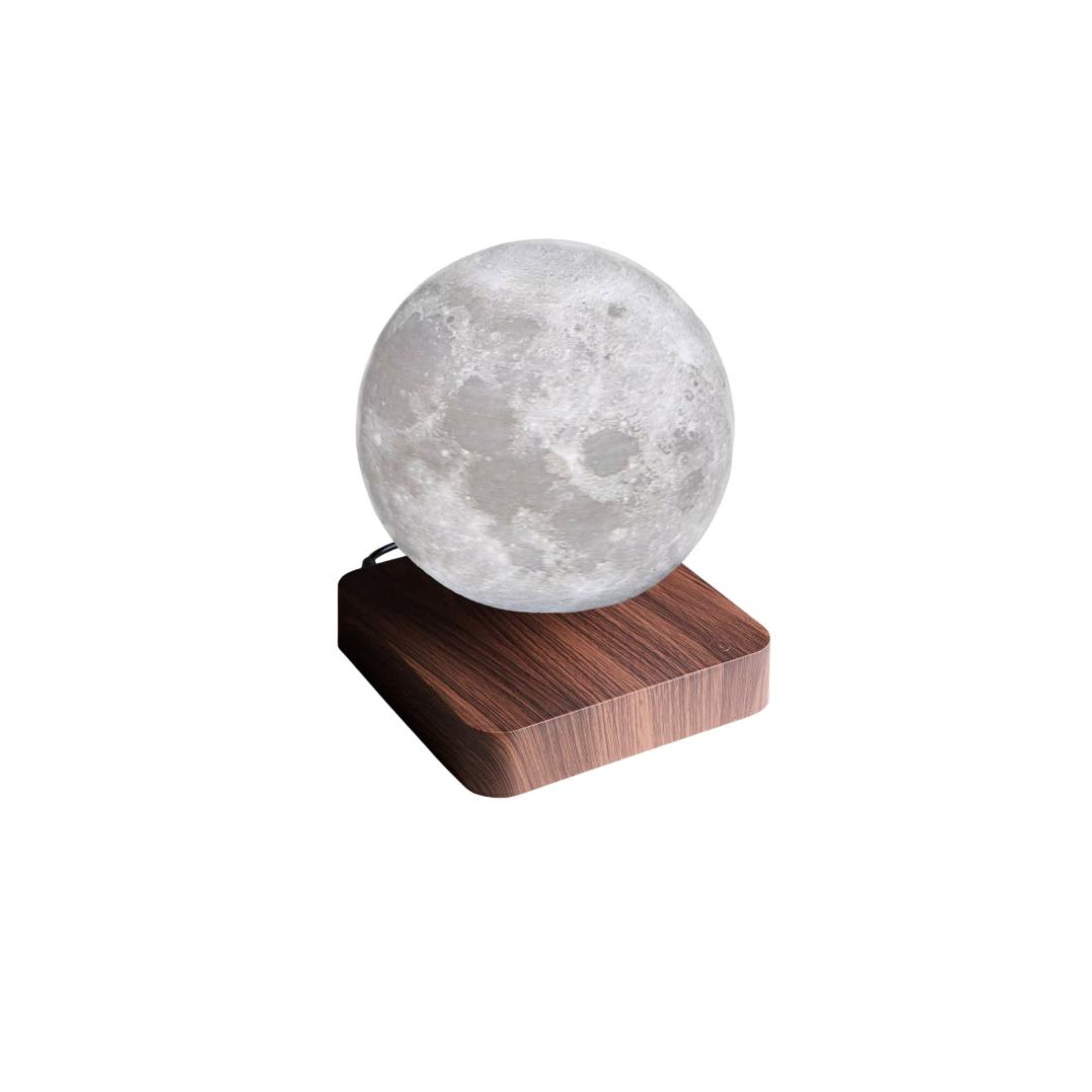 Marery Levitating Moon Lamp - Floating Moon Light Magnetic Desk Lamp ...