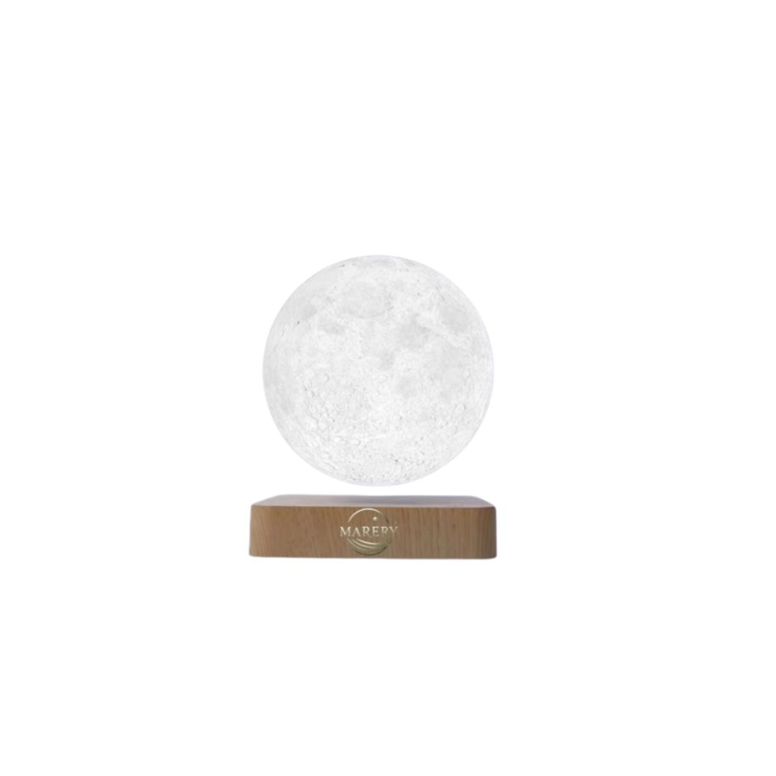 Marery Levitating Moon Lamp - Floating Moon Light Magnetic Desk Lamp ...