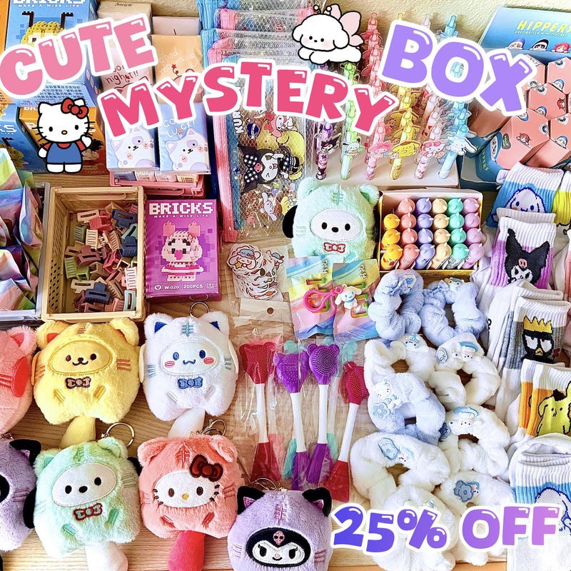 Kawaii Mystery Box - Etsy