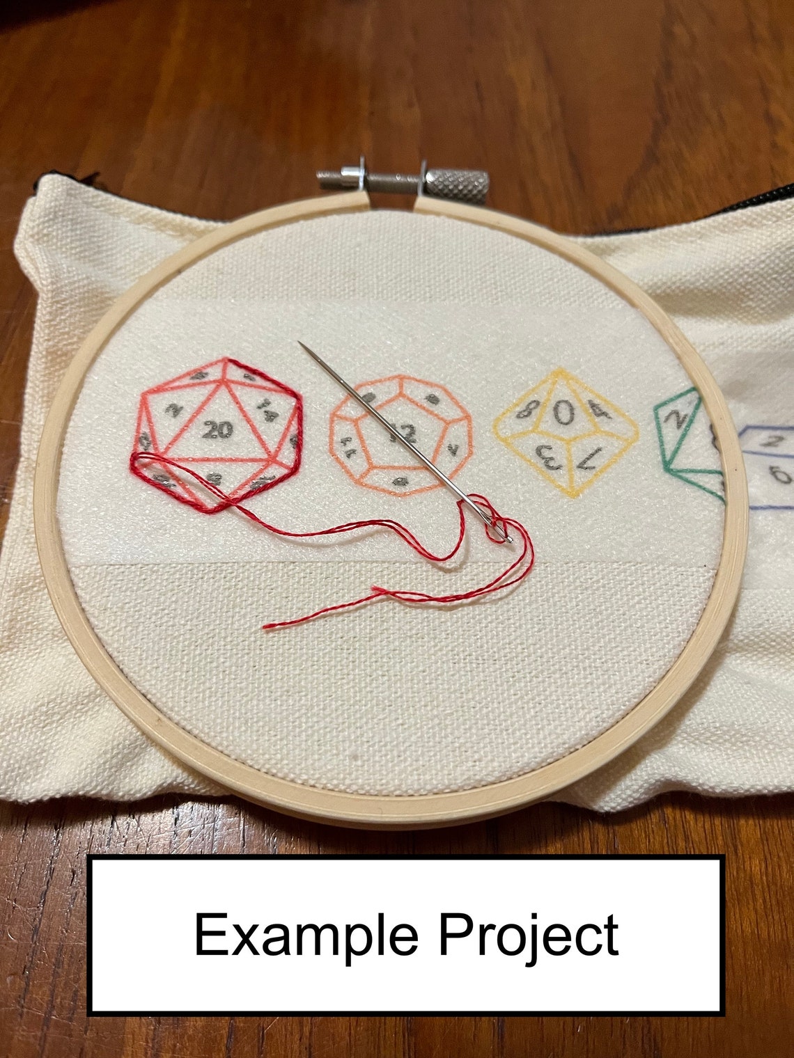 Polyhedral Dice Set Pattern - Etsy