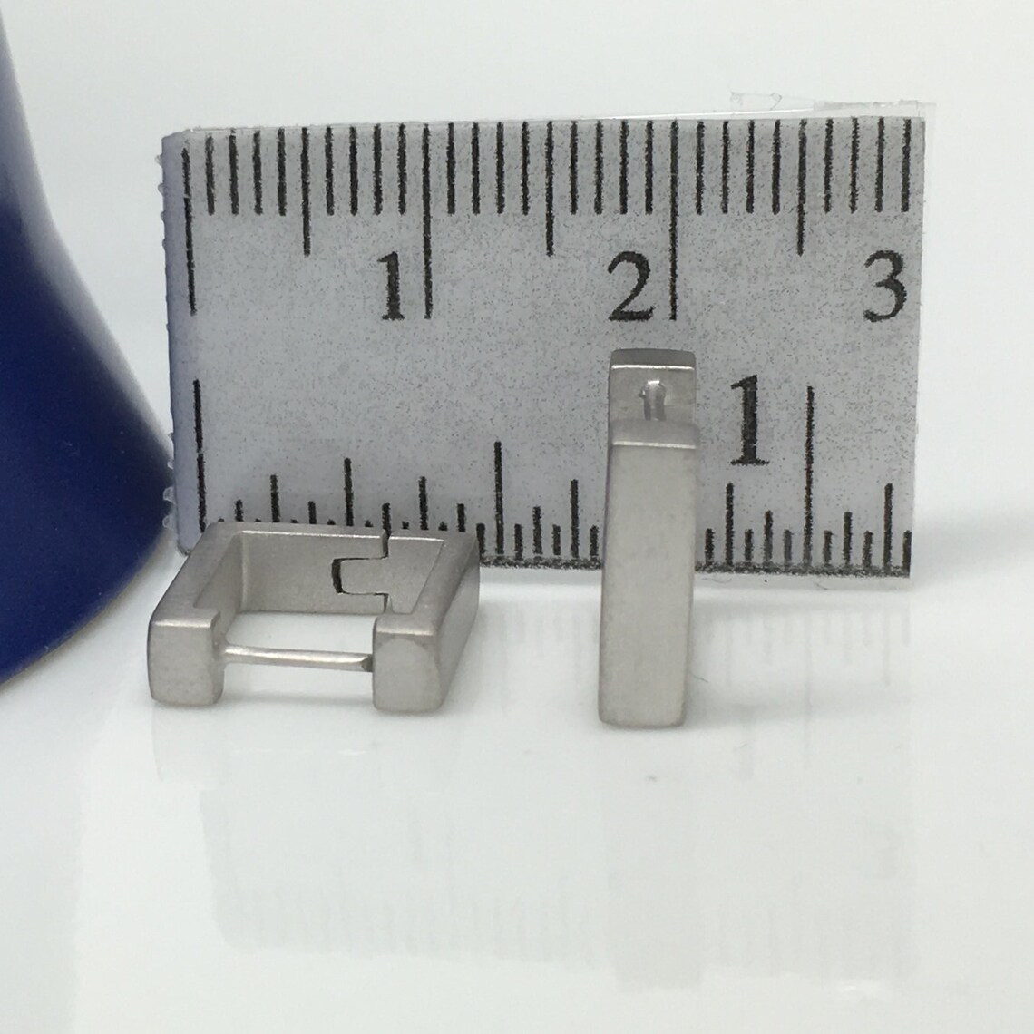 Men's Hoop Earrings Atrium Coffer Square Hoop Earrings - Etsy