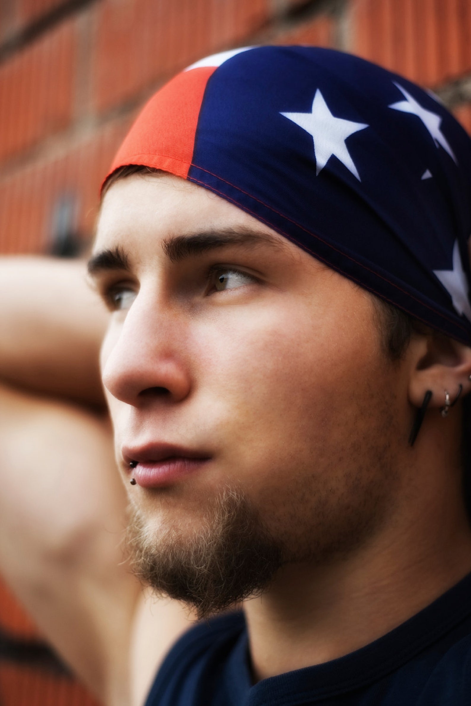 Mens Wire Hoop Earrings or Ear Cartilage Earrings Black Gold | Etsy