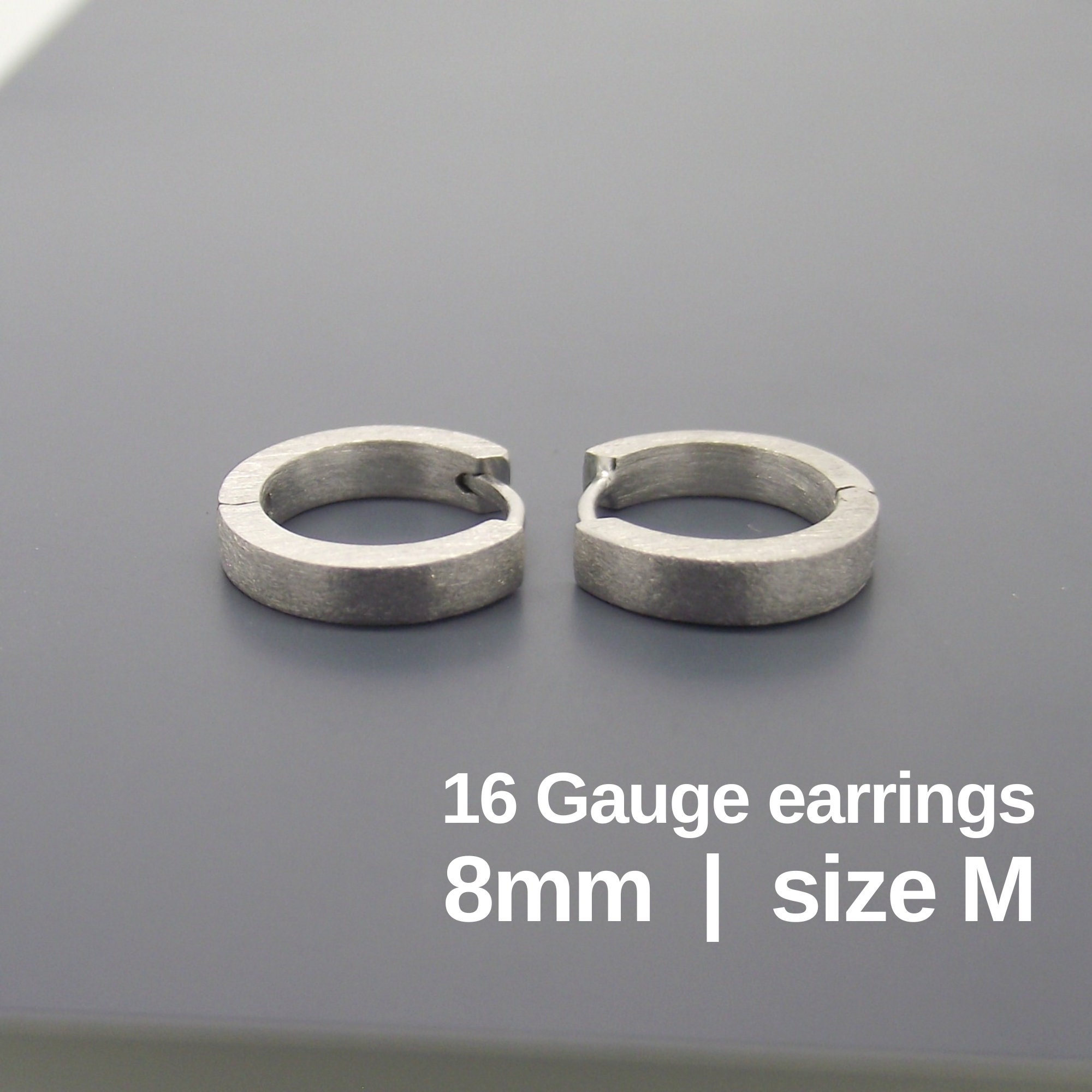 16 gauge mens earrings store