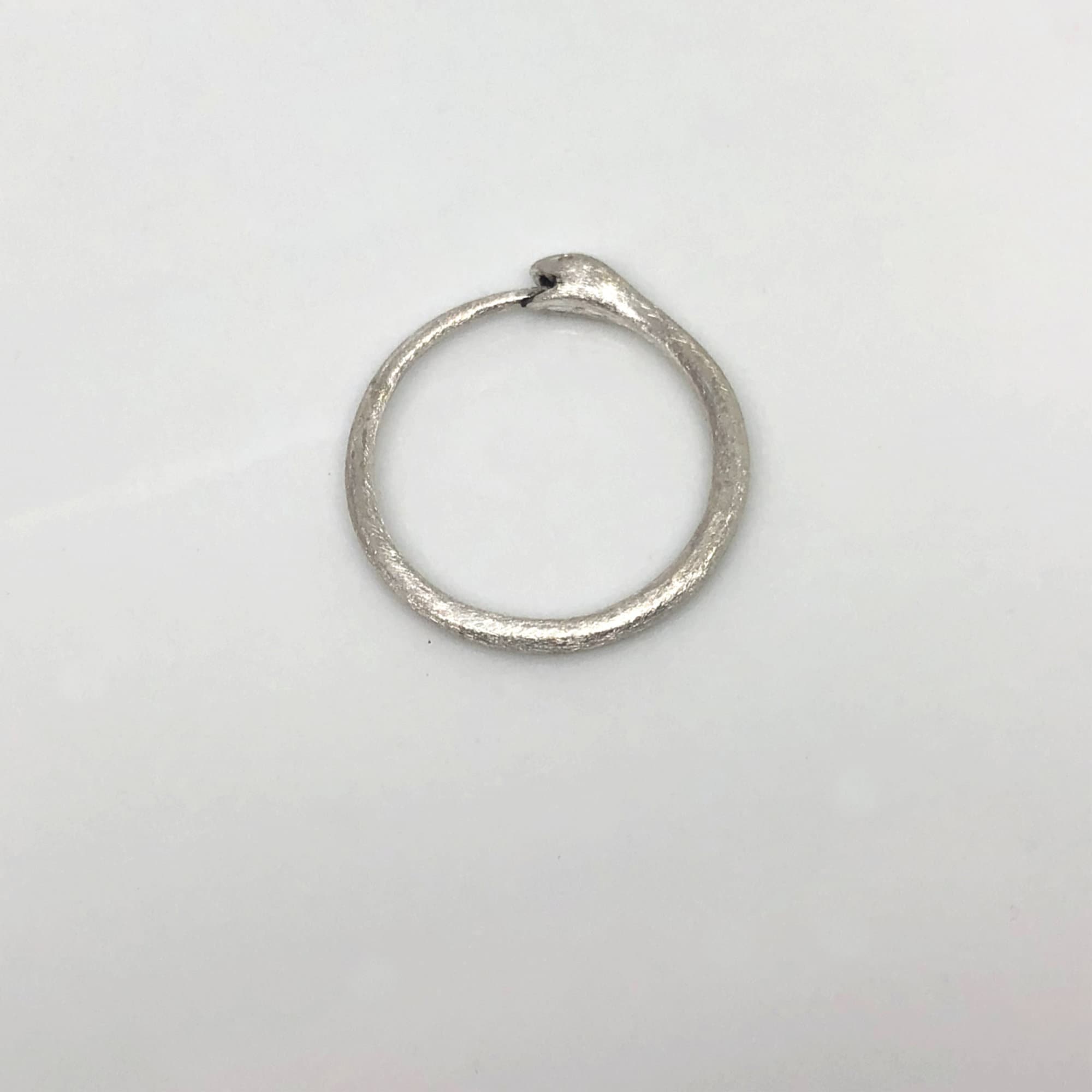 Snake Ring, Serpent Ring, Ouroboros Ring, Snake Wedding Ring, Stackable ...