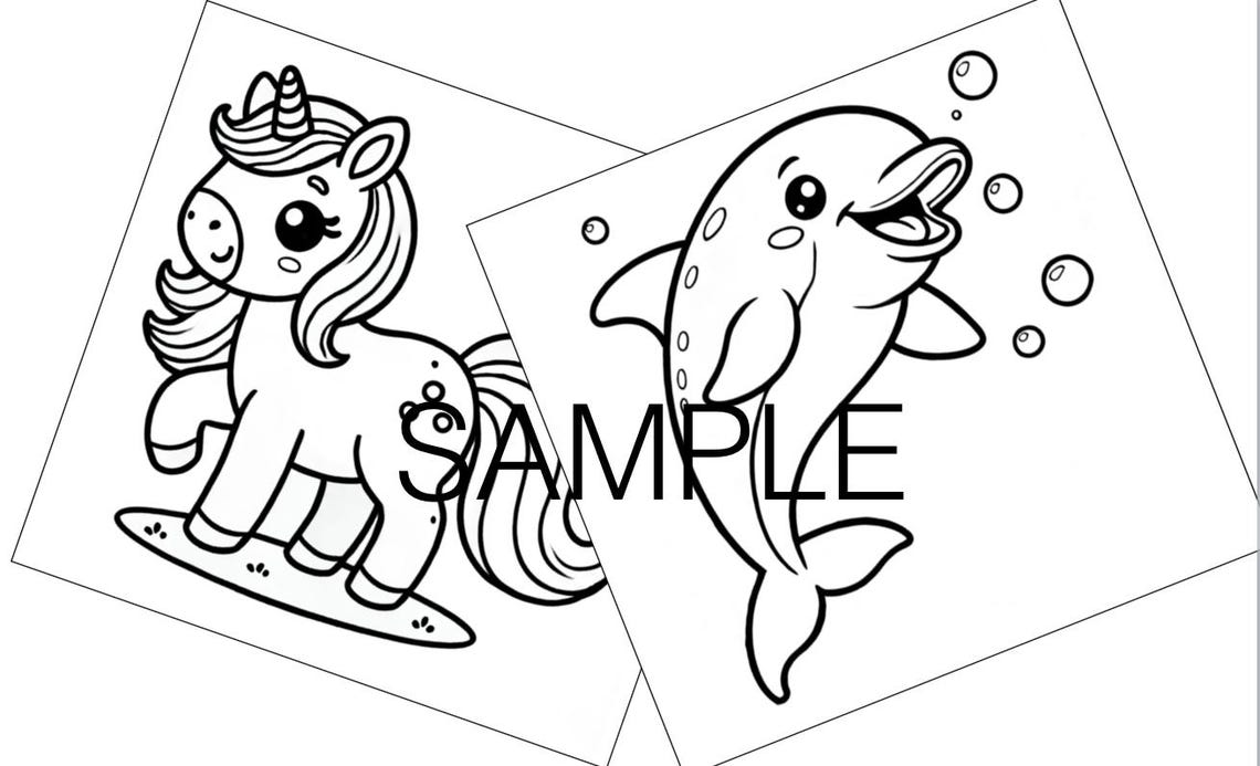 Animal Colouring Page for Kids - Printable Digital Download | Fun ...