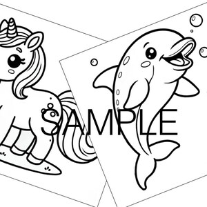 Animal Colouring Page for Kids - Printable Digital Download | Fun ...