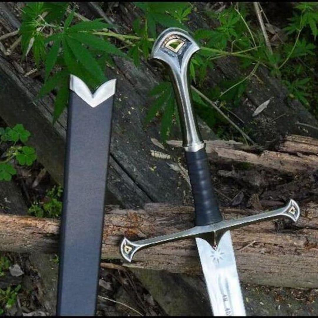 Hand-forged Reforged King's Sword Replica, Epic Fantasy Longsword W ...