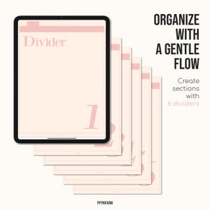 5-color Simple Pastel Digital Notebook｜digital Planner｜darkmode ...