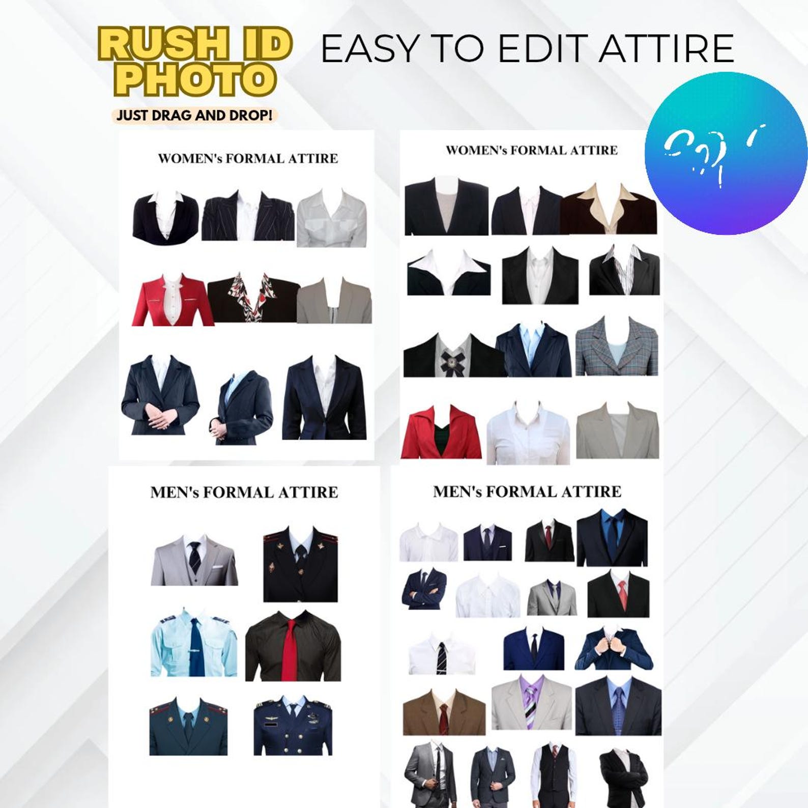 Editable Rush ID - Etsy