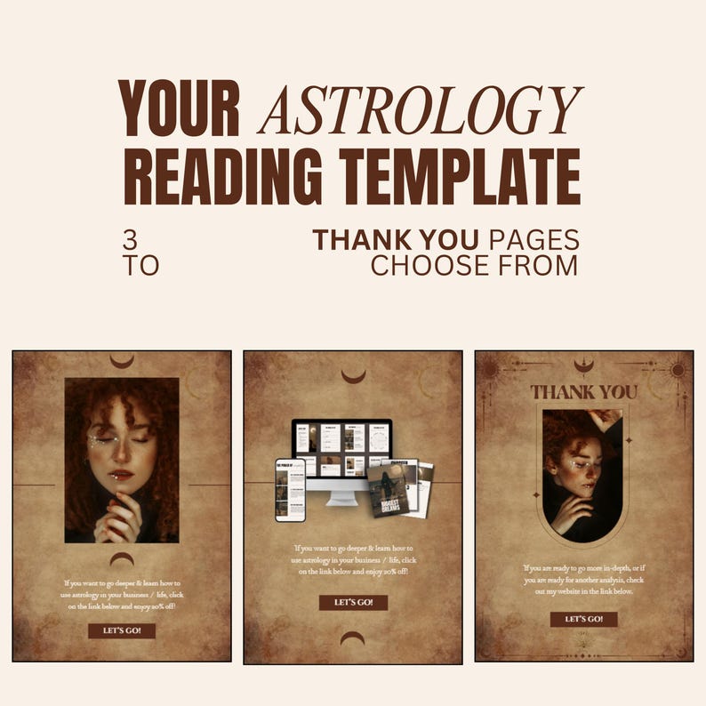 Astrology Birth Chart Reading Template for Astrologers | Birth Chart ...