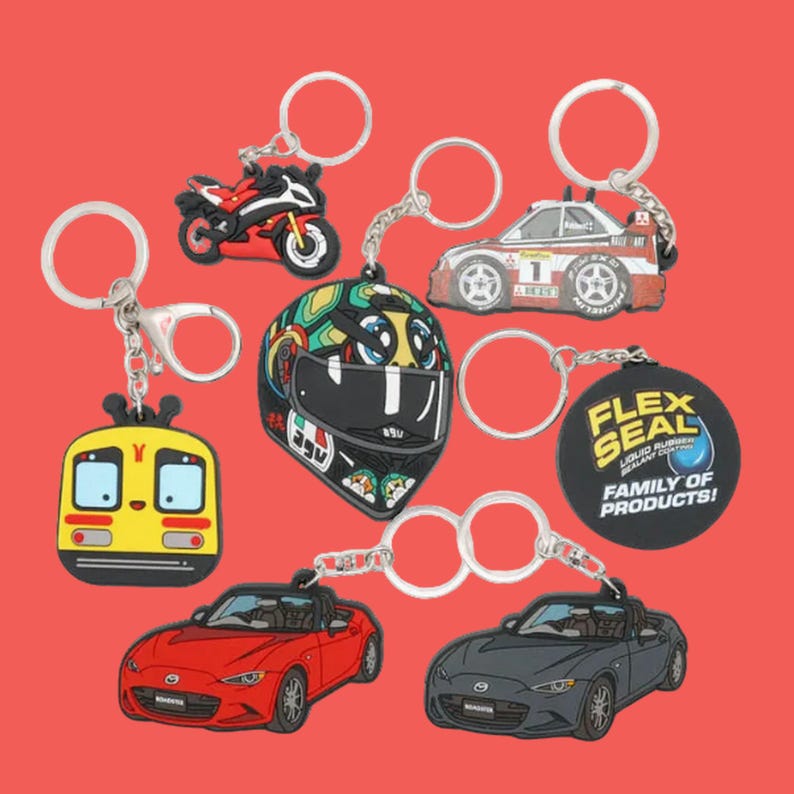 Custom 2D/3D PVC Rubber Keychain, Personalized Soft PVC Keychain ...